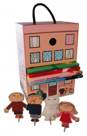 Albert Åberg bokhus av Gunilla Bergström (Innbundet) - Pekebøker ...